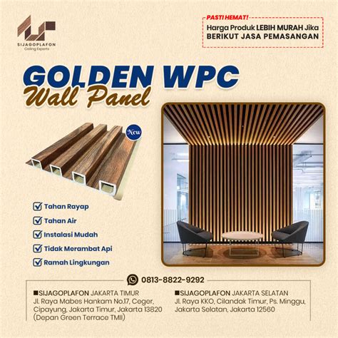 Apa Itu Wpc Board Dinding Fungsi Kelebihan Dan
