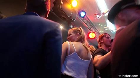 Disco Party With A Lot Of Drunk Hussy Chicks