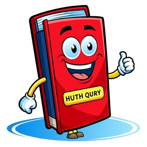 Premium Vector Colorful Book Character Walking Hand Drawn Mascot Cartoon Character Sticker