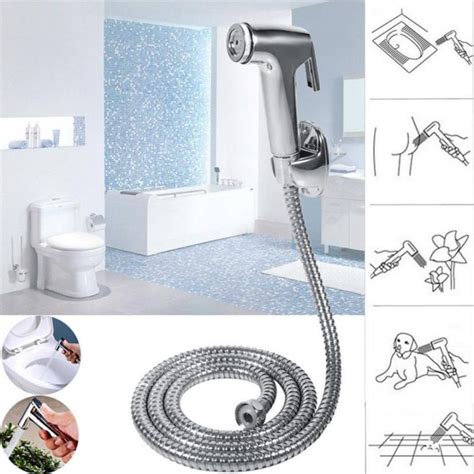 Toilet Handheld Bidet Sprayer Hose 1 2meter Bidet Set C05033 Lazada Ph