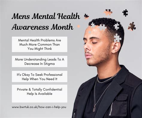 Mens Mental Health Awareness Month Bwrt Uk