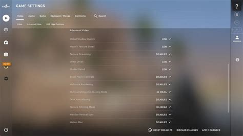 Best Performance Settings For Counterstrike Csgo