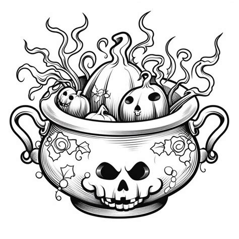 어린이 만화를 위한 색칠 페이지 프리미엄 사진