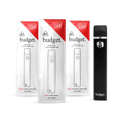 1 Gram Delta 8 Disposable Vape Budget
