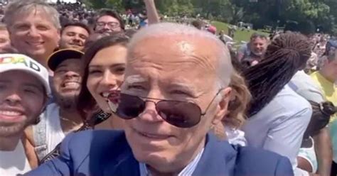 Trans Model Goes Topless At White House After Meeting President Biden