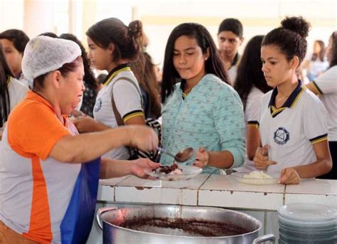 Cardápio Da Merenda Escolar Da Rede Estadual Oferece Alimentação