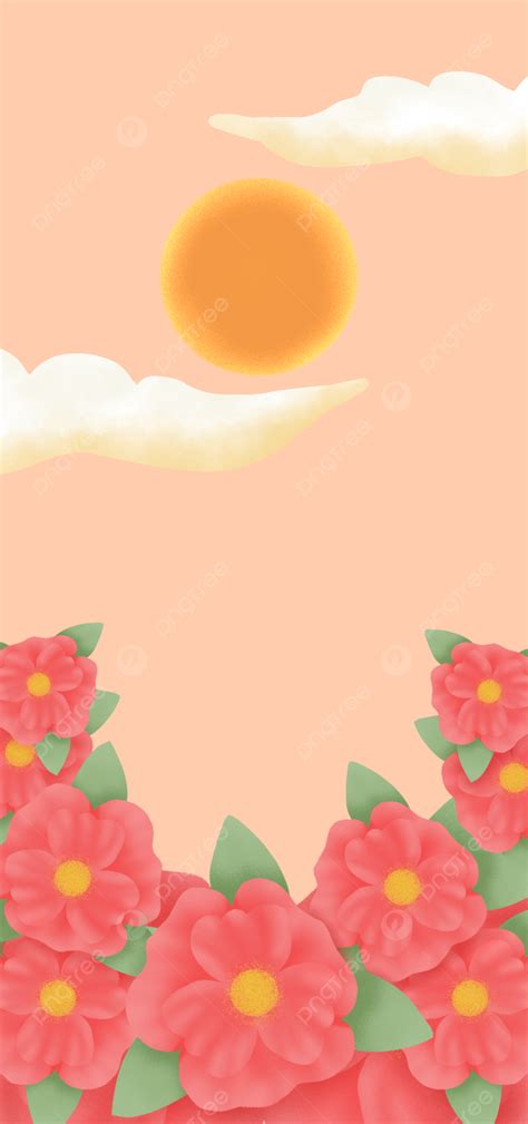 아름다운 꽃 배경화면 배경 배경 화면 및 일러스트 무료 다운로드 Pngtree