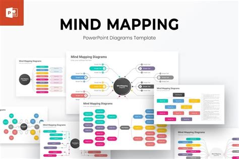 Mind Mapping Powerpoint Diagrams Template