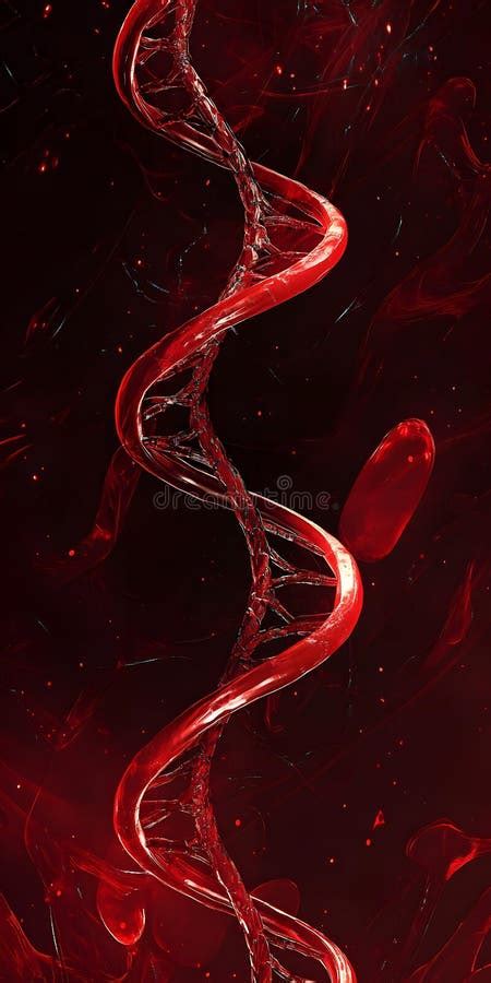 Abstract Representation Of DNA Structure Stock Illustration Illustration Of Double White