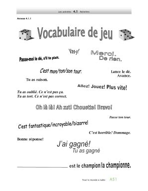 Fillable Online Edu Gov Mb Cam FrpubTu As Oubli Ce Nest Pas A Tu As Tort Ce Nest Pas