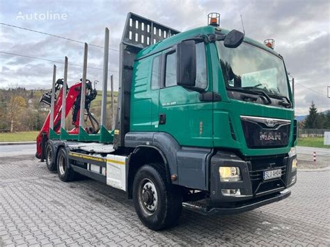 Man Tgs 26 480 Timber Truck For Sale Poland Mszana Górna Mn36931