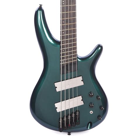 Ibanez Srms725bcm Bass Workshop 5 String Electric Multiscale Bass Blue