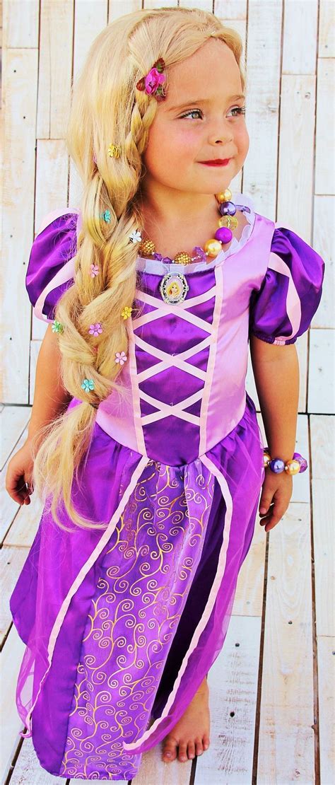 Inspired Rapunzel Princess Dress Purple Princess Dress Purple Satin