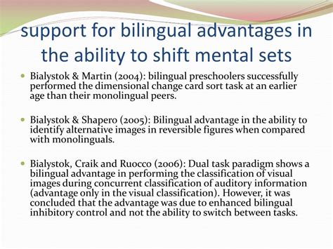 Ppt A Bilingual Advantage In Task Switching Powerpoint Presentation Free Download Id 2081704