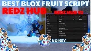 No Key Script Blox Fruit Mobile Redz Hub Fruit Rain Auto Farm Giveaway Arceus X Fluxus Delta