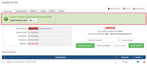 Guest Invoice WHMCS Module Get A 20 Discount Buy Now