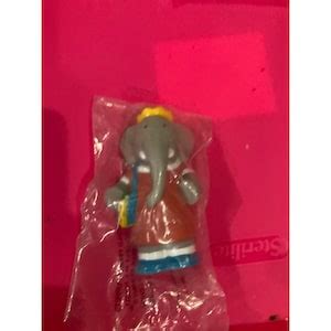 Vintage Mom Babar Elephant Finger Puppet Arby S Premium Toy Etsy