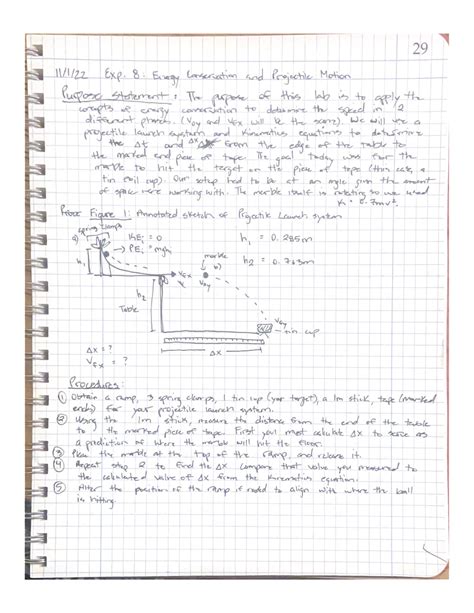 PHYS L Exp Energy Conservation Lab Report PHYS L Studocu