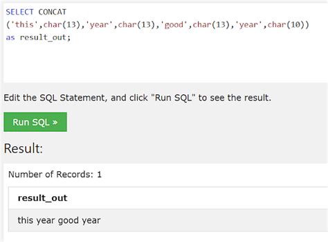 Guide To Use Concat Function In Sql Simplilearn