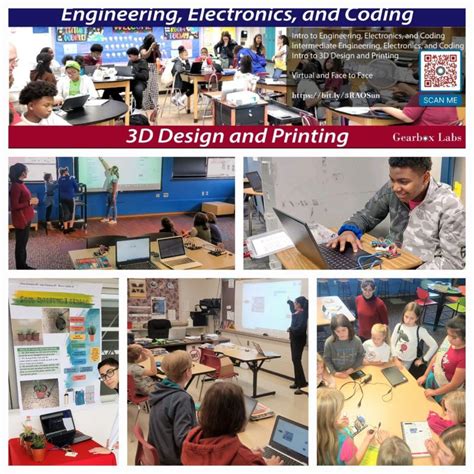 gearbox labs inc on linkedin electronics coding 3dprinting science classroom workshop