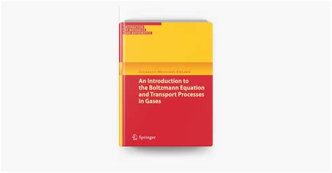‎an Introduction To The Boltzmann Equation And Transport Processes In