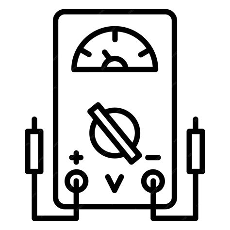 Premium Vector Voltage Indicator Vector Illustration