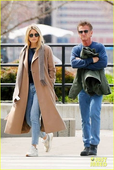 Sean Penn Spotted Mini Golfing With Ex Wife Leila George Two Weeks