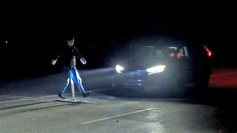 Pedestrian Collision Avoidance Systems Make No Difference In The Dark