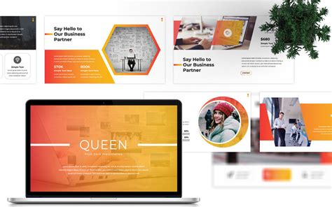 Queen Pitch Deck Google Slides 336404 TemplateMonster