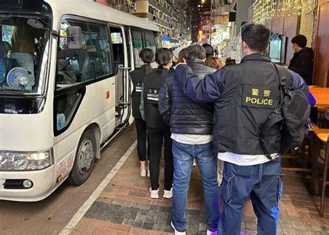 跨部門油尖反非法入境及黑工 拘13人包括通緝犯 Oncc 東網 Line Today