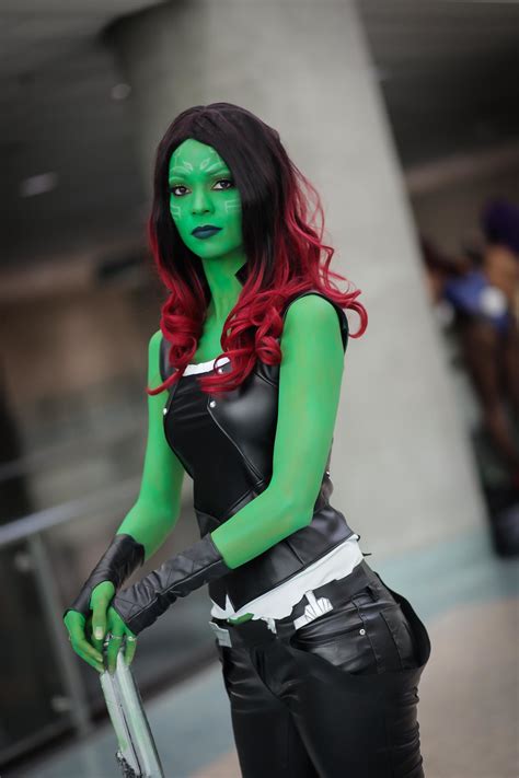 Lacc 2017 Gamoraguardians Of The Galaxy Gamora Costume Cosplay