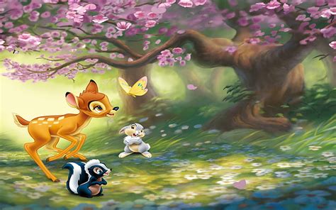 Bambi Thumper And Flower Best Friends Best Flower Site