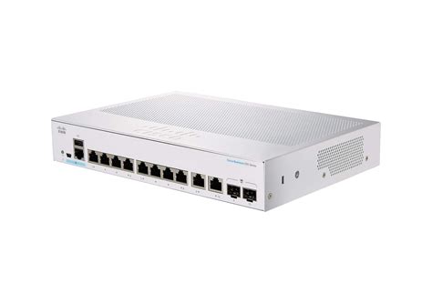 Cisco Business CBS350 8T E 2G Managed Switch 8 Port GE Ext PS