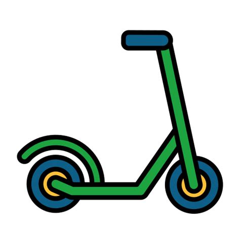 Scooter Generic Outline Color Icon