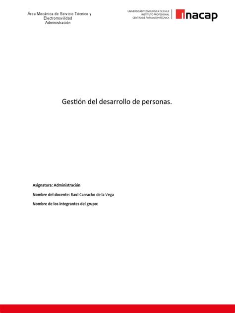 Informe Gestion De Desarrollo Descargar Gratis Pdf Business
