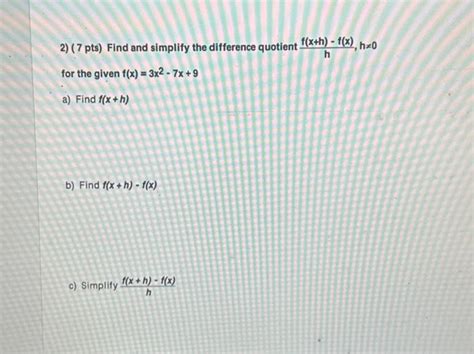 Solved A 1 10 Pts Given The Following Graph F A 11 A