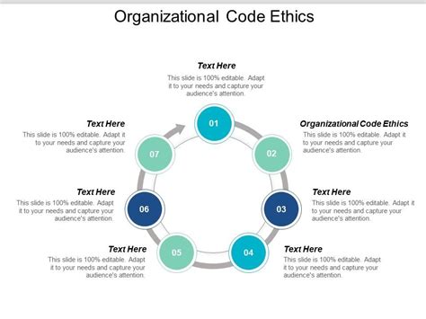 Organizational Code Ethics Ppt PowerPoint Presentation Styles Inspiration Cpb