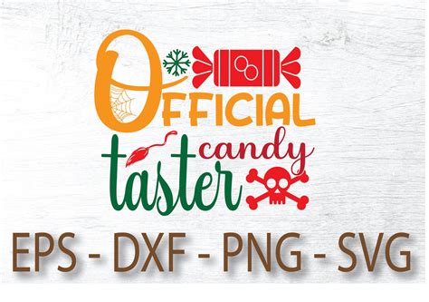 Official Candy Taster Svg Graphic By Sr Sohag · Creative Fabrica