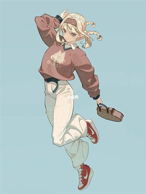 女生人体动作和上色质感绘画参考！ 画师 Timbougami 画画 寻找小红书绘画大神 绘画 绘画参考