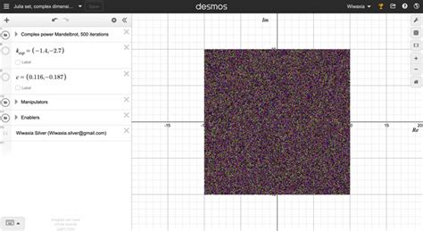 Complex Dimensional Z 14 27ic Julia Sets Rdesmos