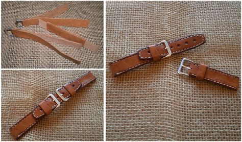 Моите Diy кожени каишки Българският форум за часовници