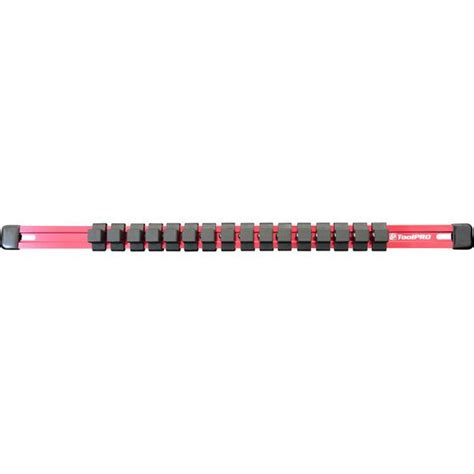 Toolpro Socket Rail Aluminium 12 Drive 16 Clip Supercheap Auto
