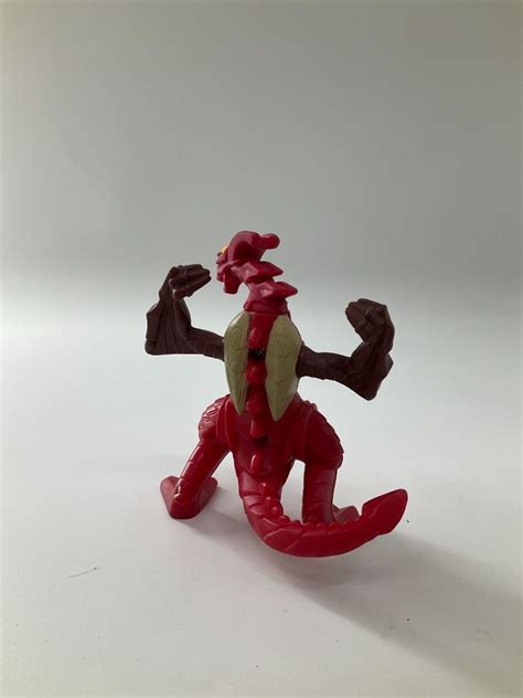 Mcdo Mcdonalds Collectible Vintage Red Dragonoid Bakugan Toy Action