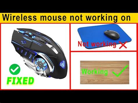 FIXED Wireless Mouse Not Working On Some Surfaces How To Fix Wireless Mouse Not Working