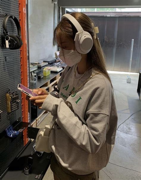 Cute Headphones Sony Headphones Girl With Headphones Headphone With