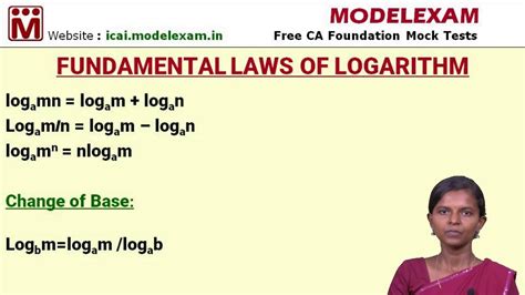 logarithm log tables mantissa business maths ca foundation