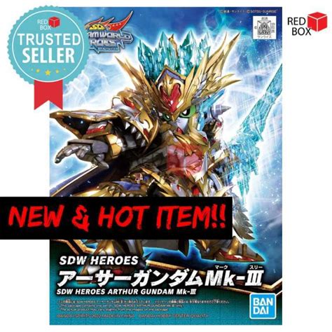 Jual Sd Arthur Gundam Mk Iii Sdw World Heroes 18 Bandai Original Gunpla