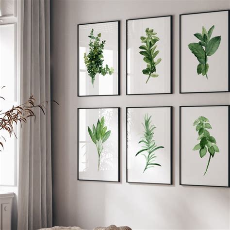 Herb Print Etsy