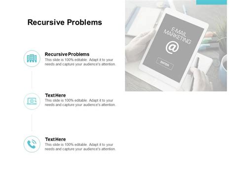Recursive Problems Ppt Powerpoint Presentation Summary Slideshow Cpb Presentation Graphics