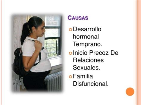 Embarazos A Edad Temprana